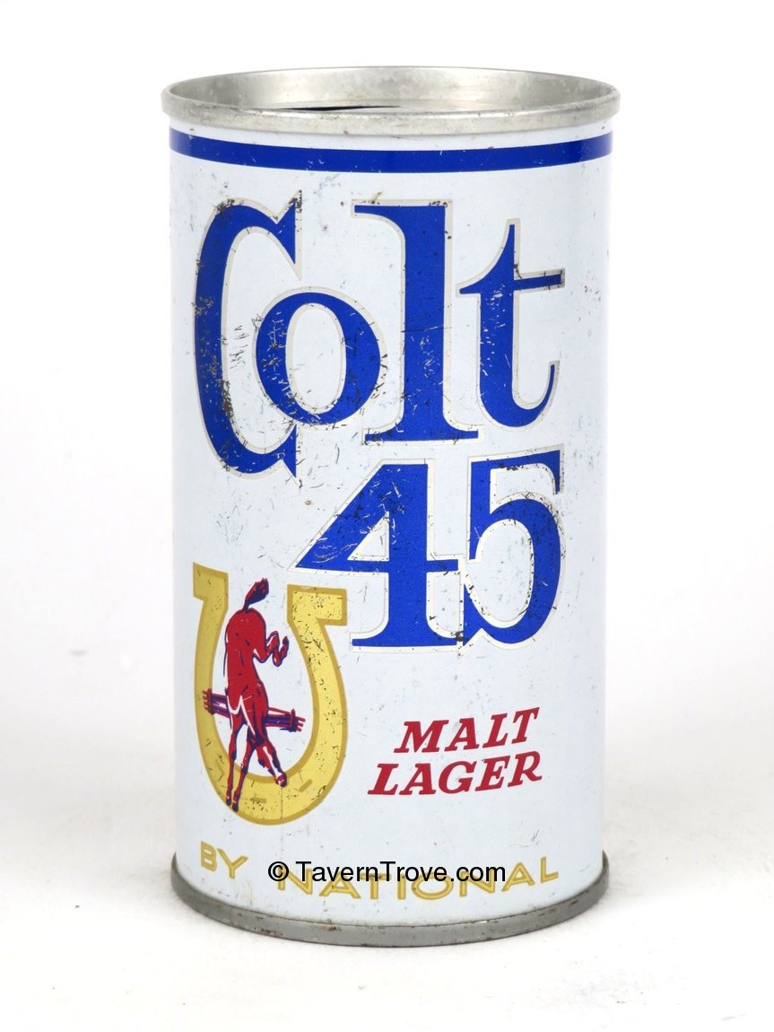 Item #93983 1967 Colt 45 Malt Lager Tab Top Can T56-11