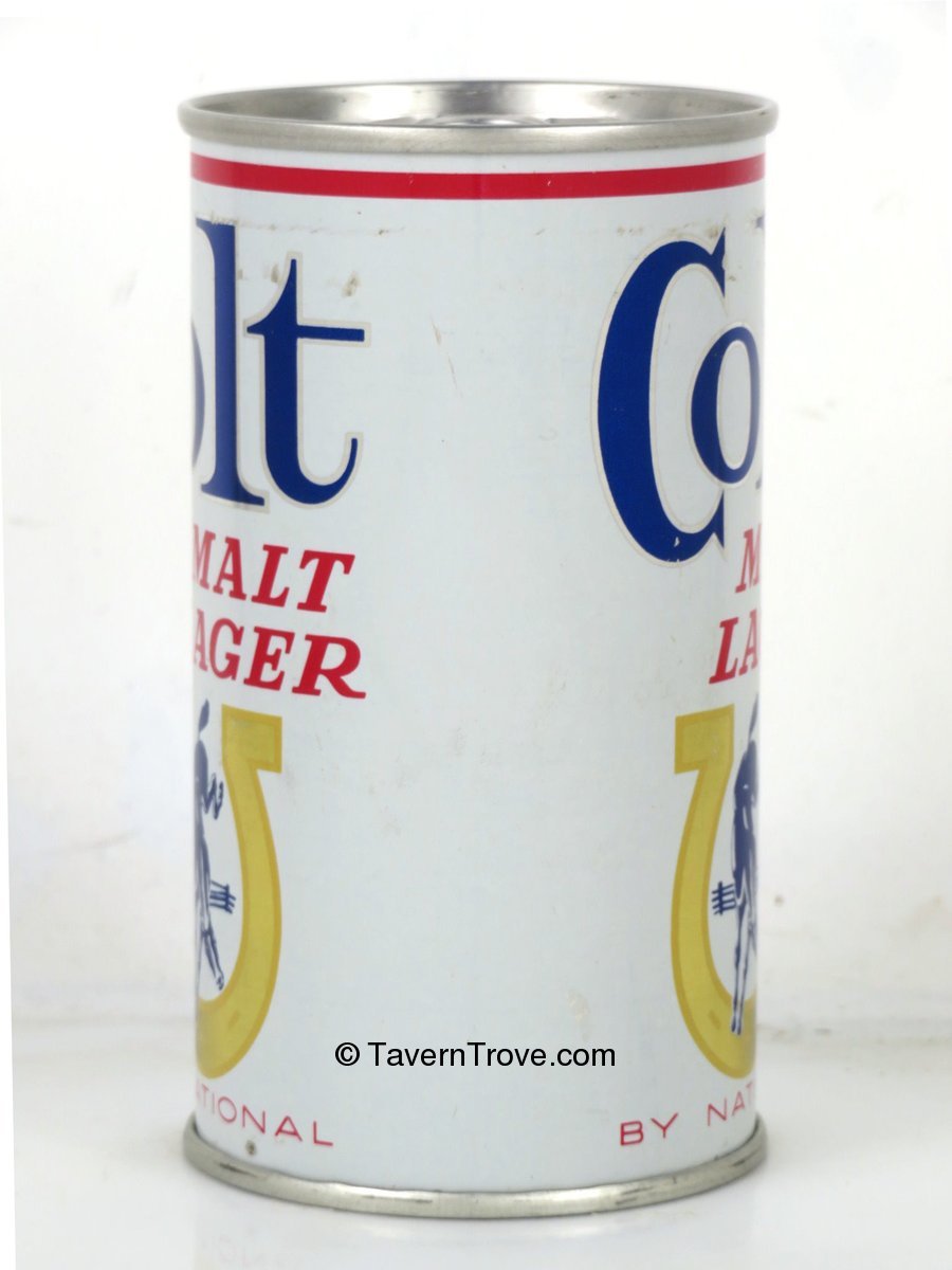 Item #96833 1977 Colt Malt Lager Beer mpm Tab Top Can T56-09f