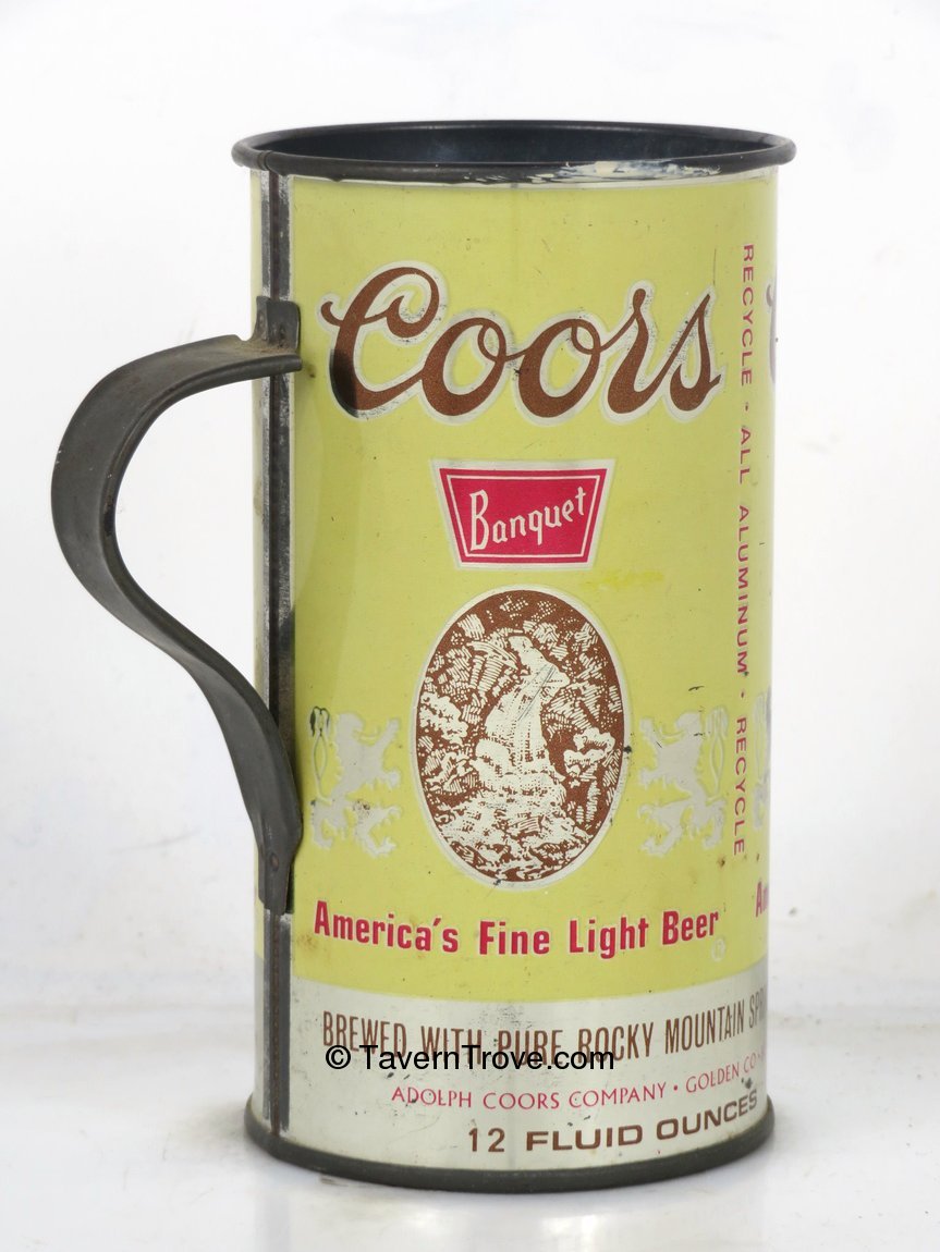 Item #100018 1975 Coors Banquet Beer Flat Top Can Unpictured