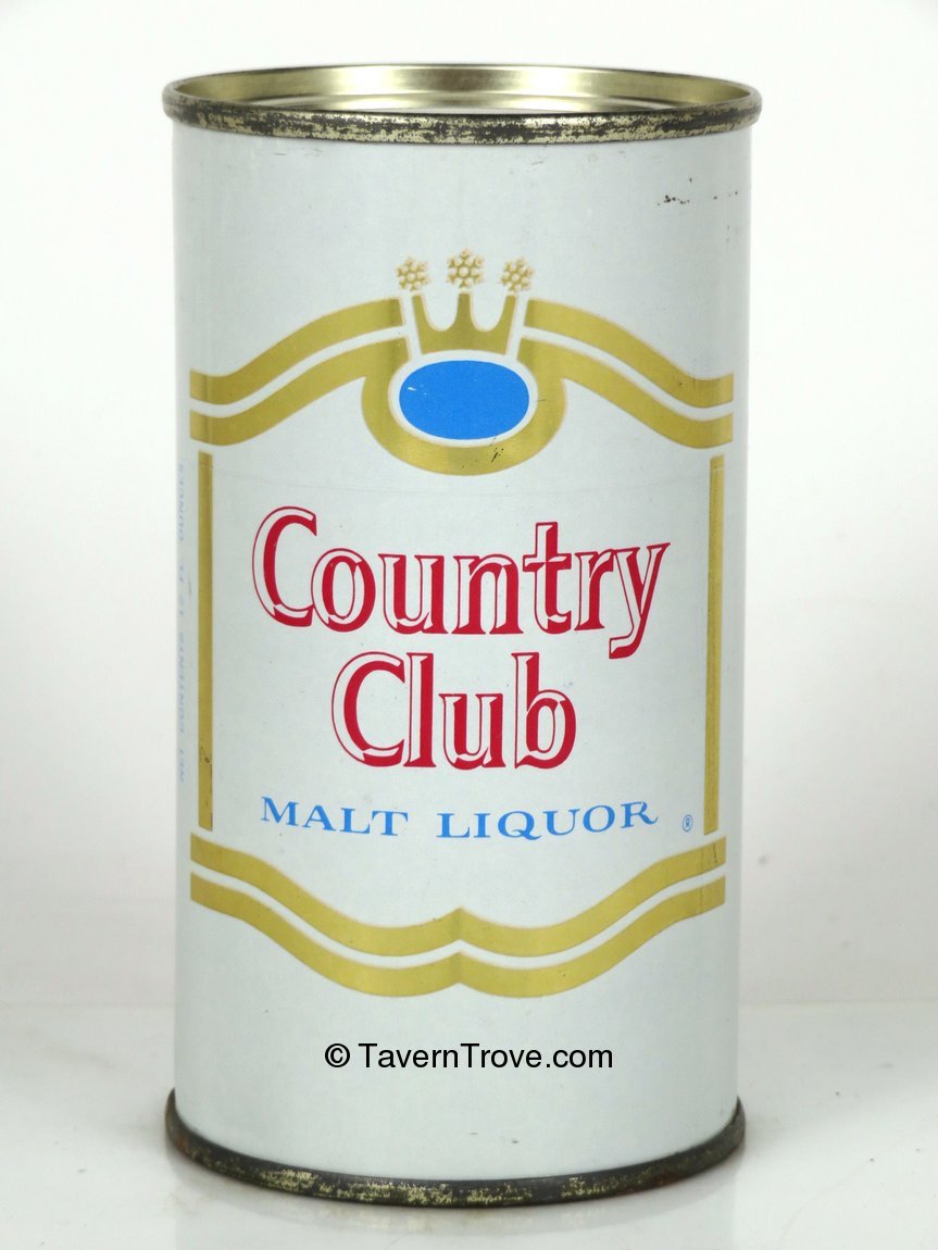 Item #34750 1961 Country Club Malt Liquor Flat Top Can 52-03