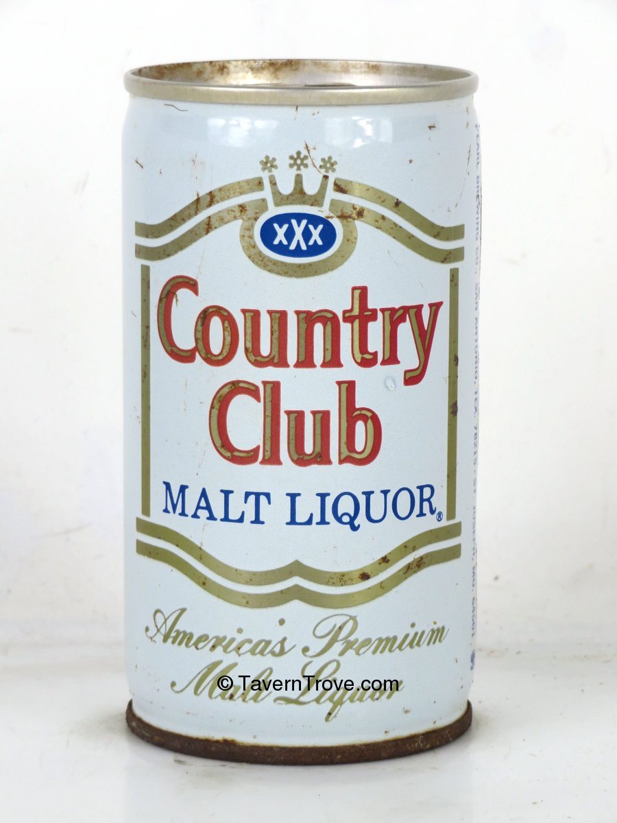 Item #96803 1974 Country Club Malt Liquor Tab Top Can T57-30