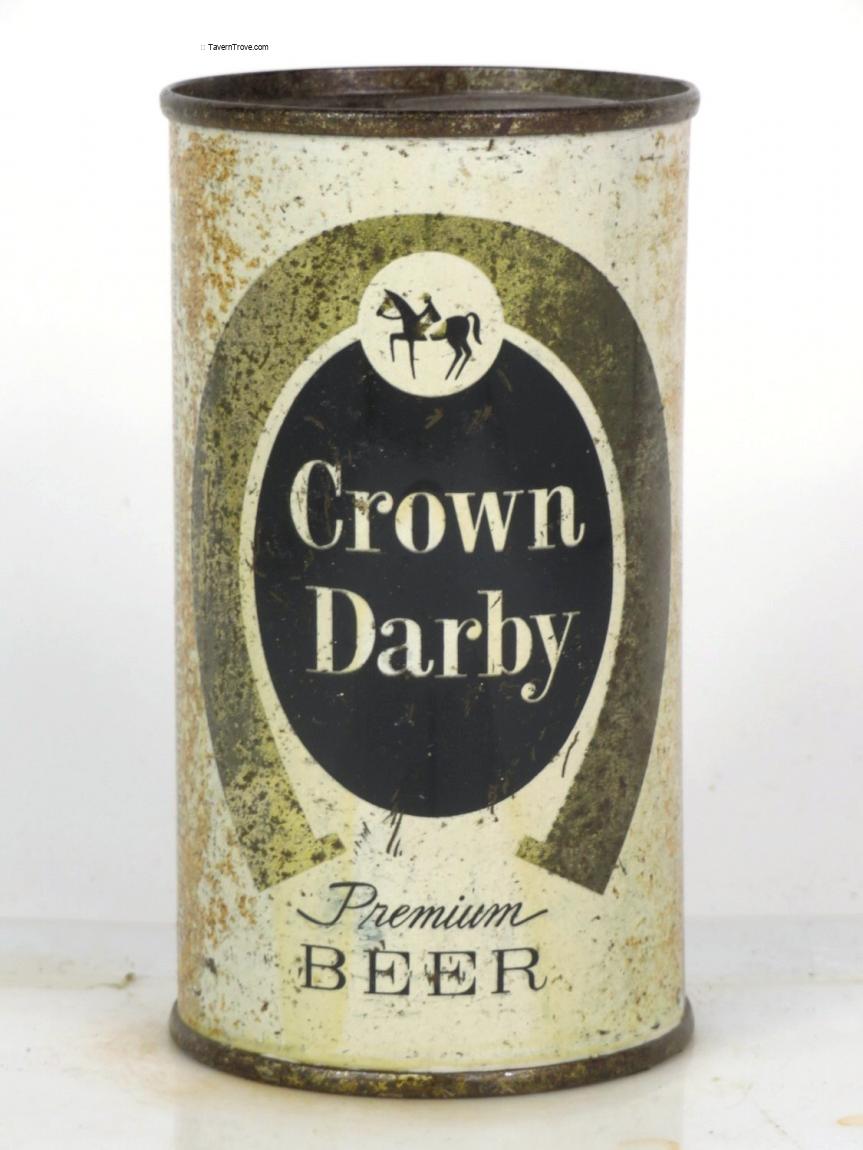 Item #4006 1958 Crown Darby Premium Beer Flat Top Can 52-36