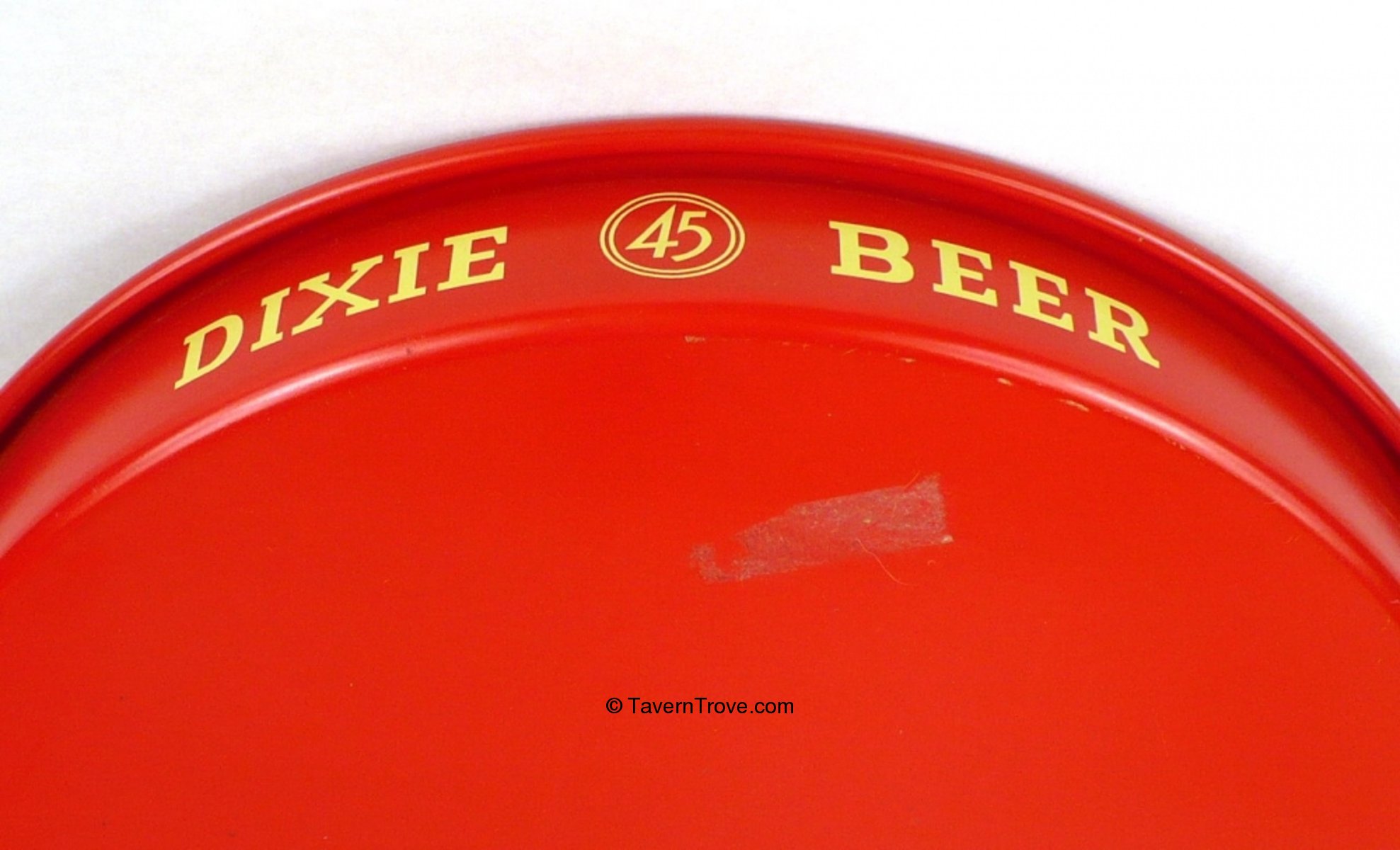 Item #86940 1940 Dixie 45 Beer Serving Tray