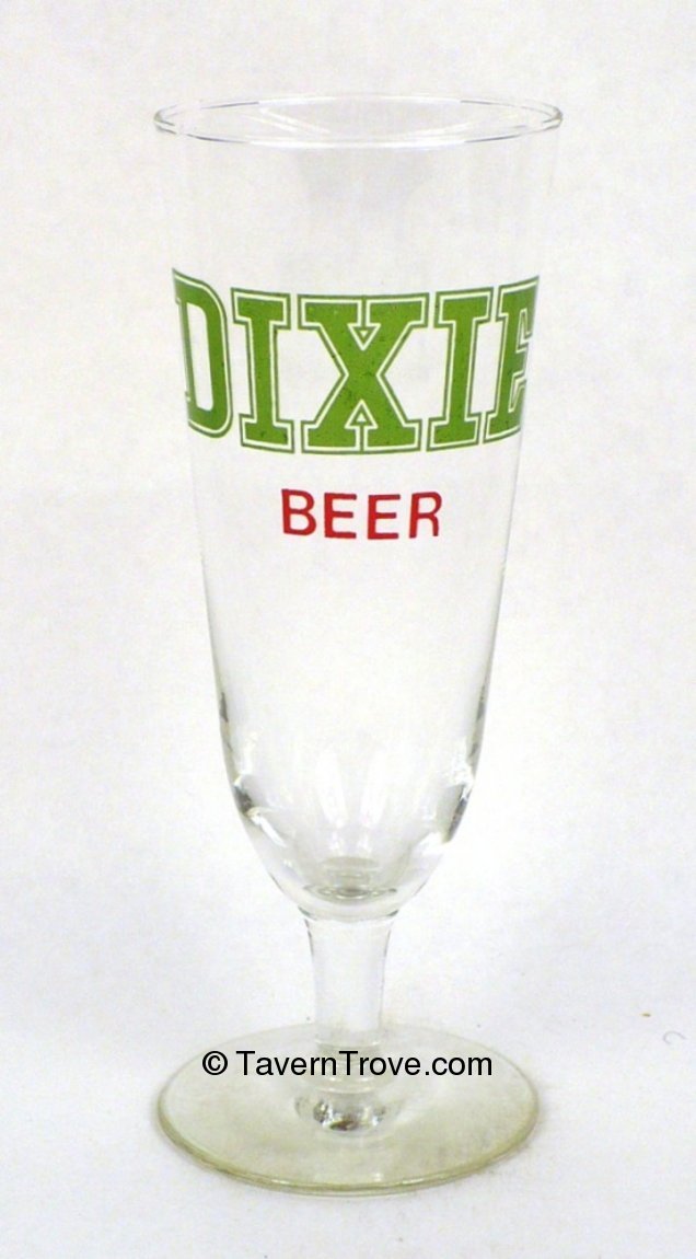 Item #80720 1960 Dixie Beer Stemmed ACL Drinking Glass