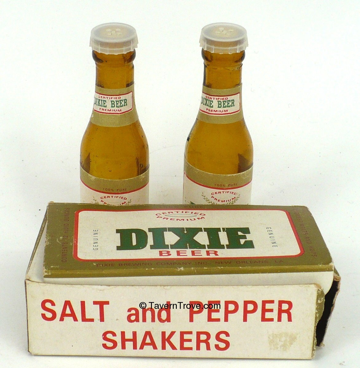 Item #348 1972 Dixie Beer set Mini Bottle
