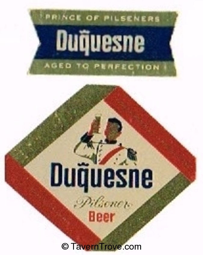 Item #20084 1955 Duquesne Pilsener Beer Label
