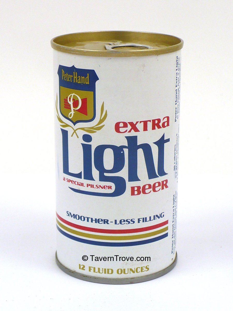 Item #704 1976 Extra Light Beer Tab Top Can T108-09