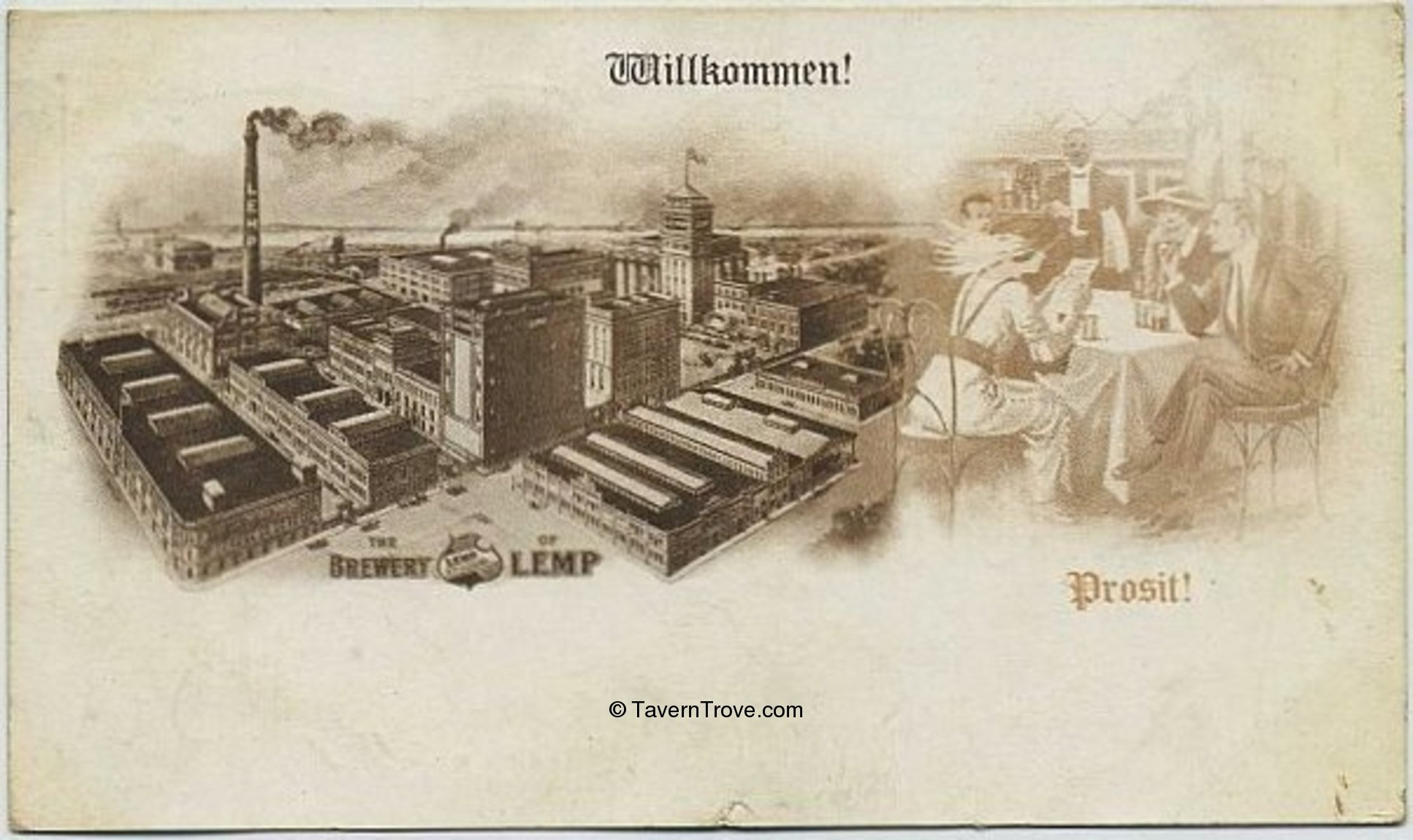 Item #33879 1913 Factory Scene Post Card