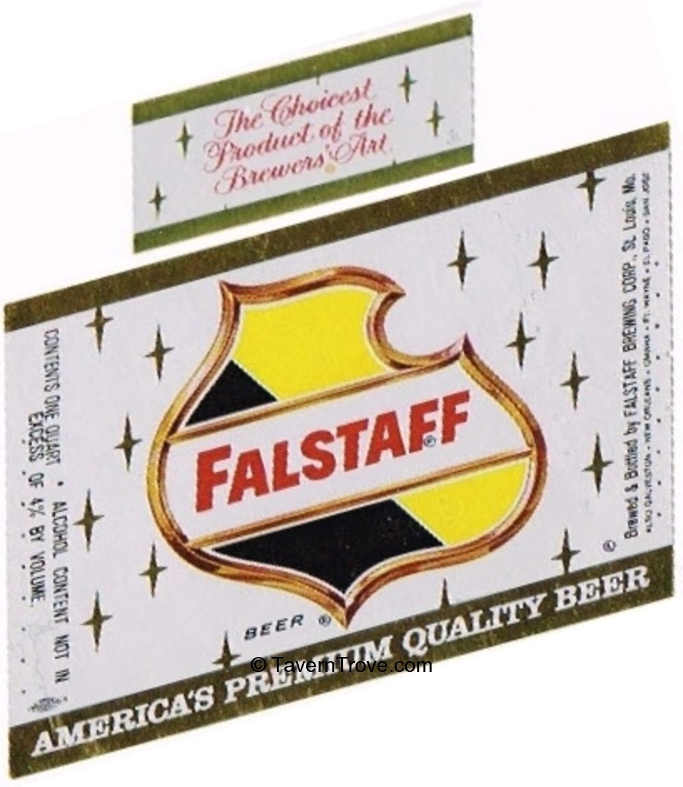 Item #64442 1959 Falstaff Beer Label
