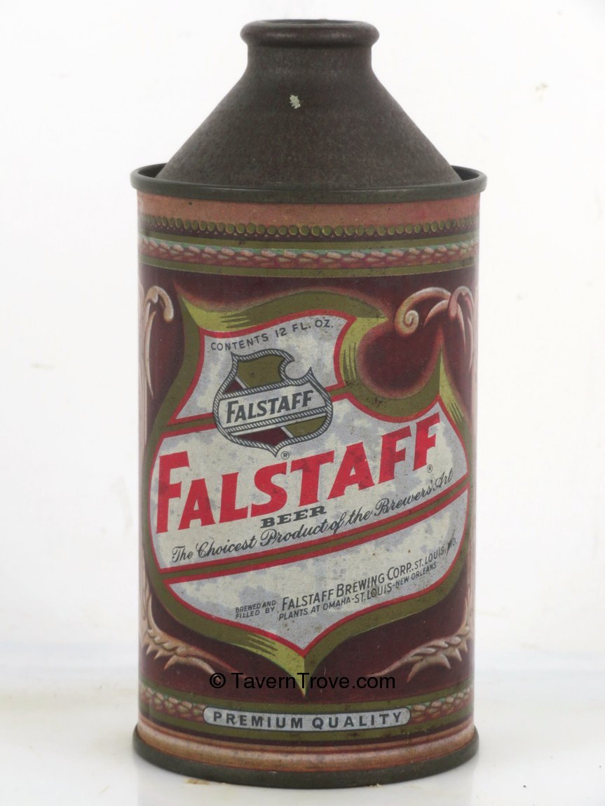 Item #98165 1950 Falstaff Beer Cone Top Can 161-29
