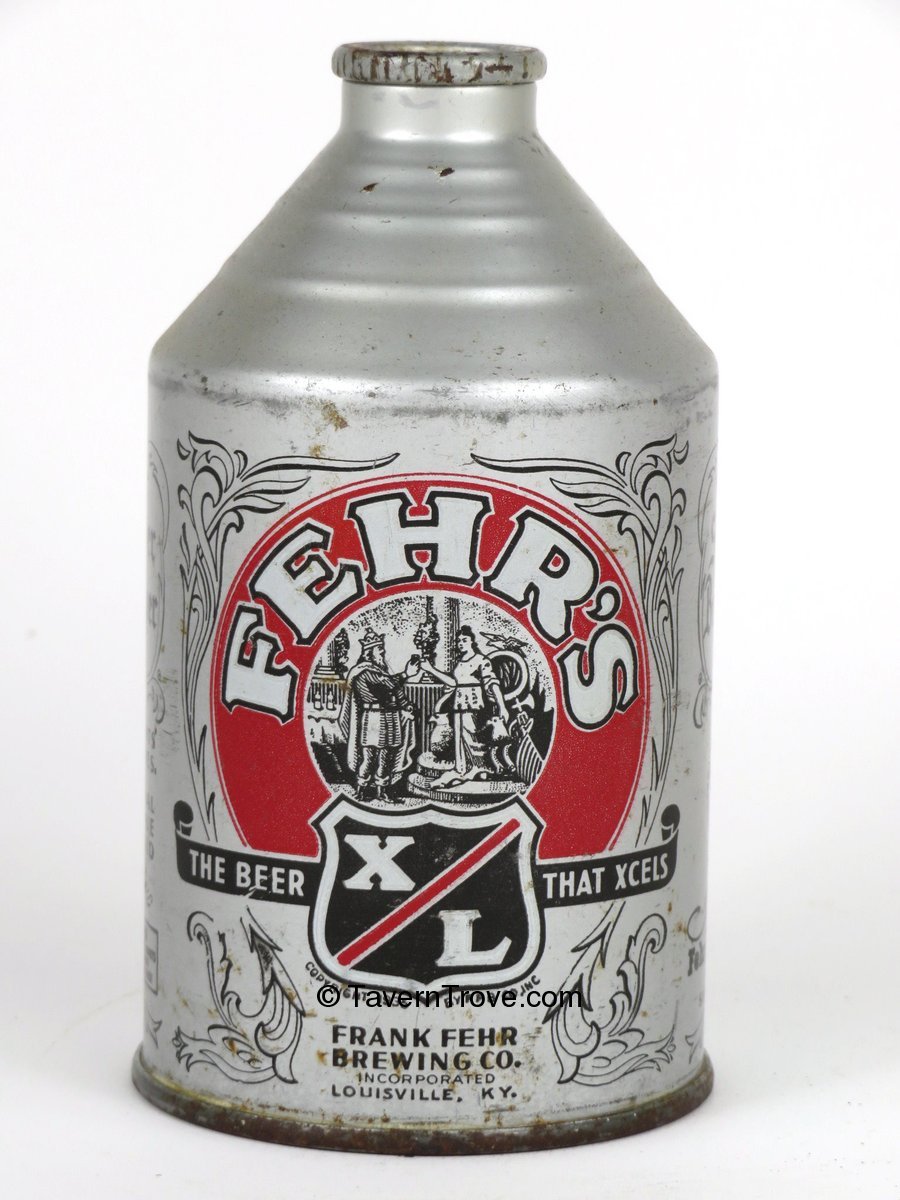 Item #38563 1948 Fehr's X/L Beer Crowntainer 193-24