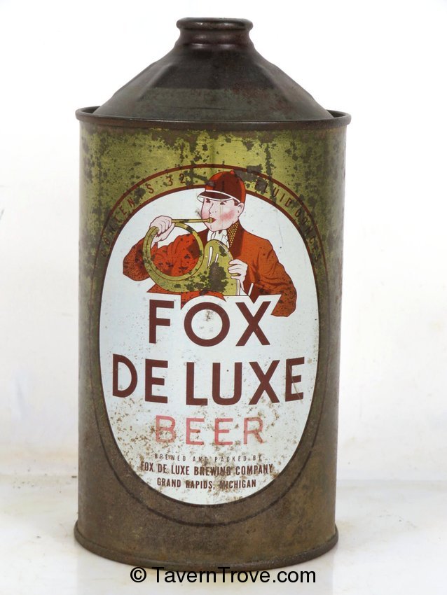 Item #100188 1950 Fox De Luxe Beer Can 209-16v Unpictured