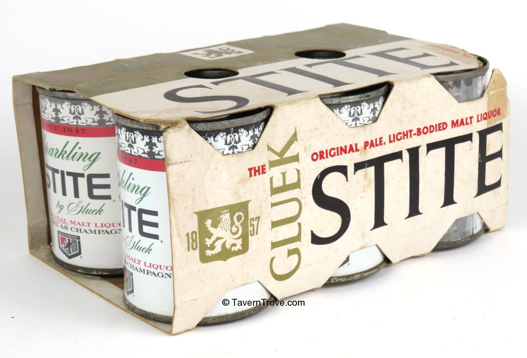 Item #94134 1964 Gluek Stite Malt Liquor Six Pack Six-pack Holder 241-11