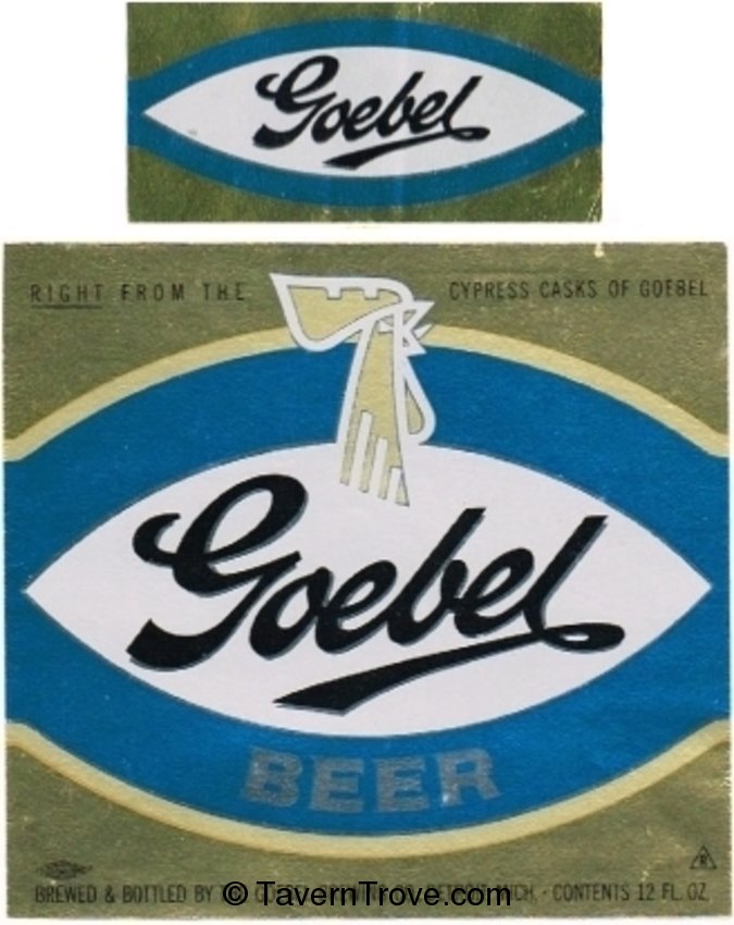 Item #71880 1964 Goebel Beer Label