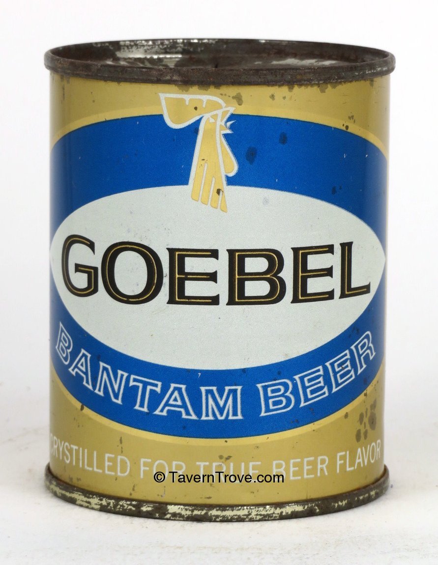 Item #15156 1958 Goebel Bantam Beer 7 to 8oz Can 241-24