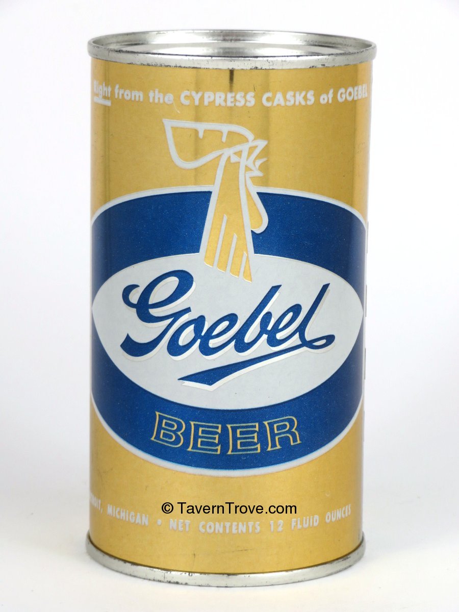 Item #32010 1960 Goebel Beer Flat Top Can 71-09