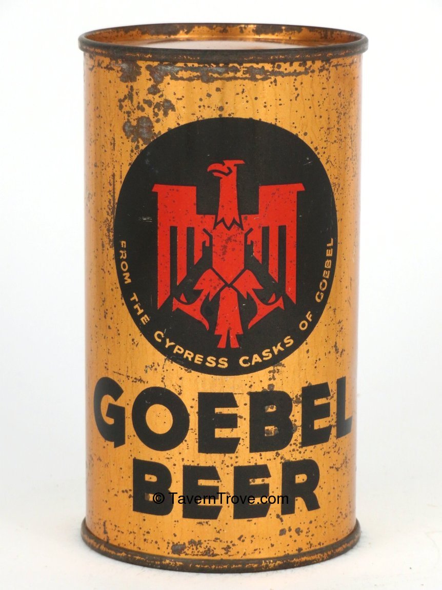 Item #970 1936 Goebel Beer Flat Top Can OI-337