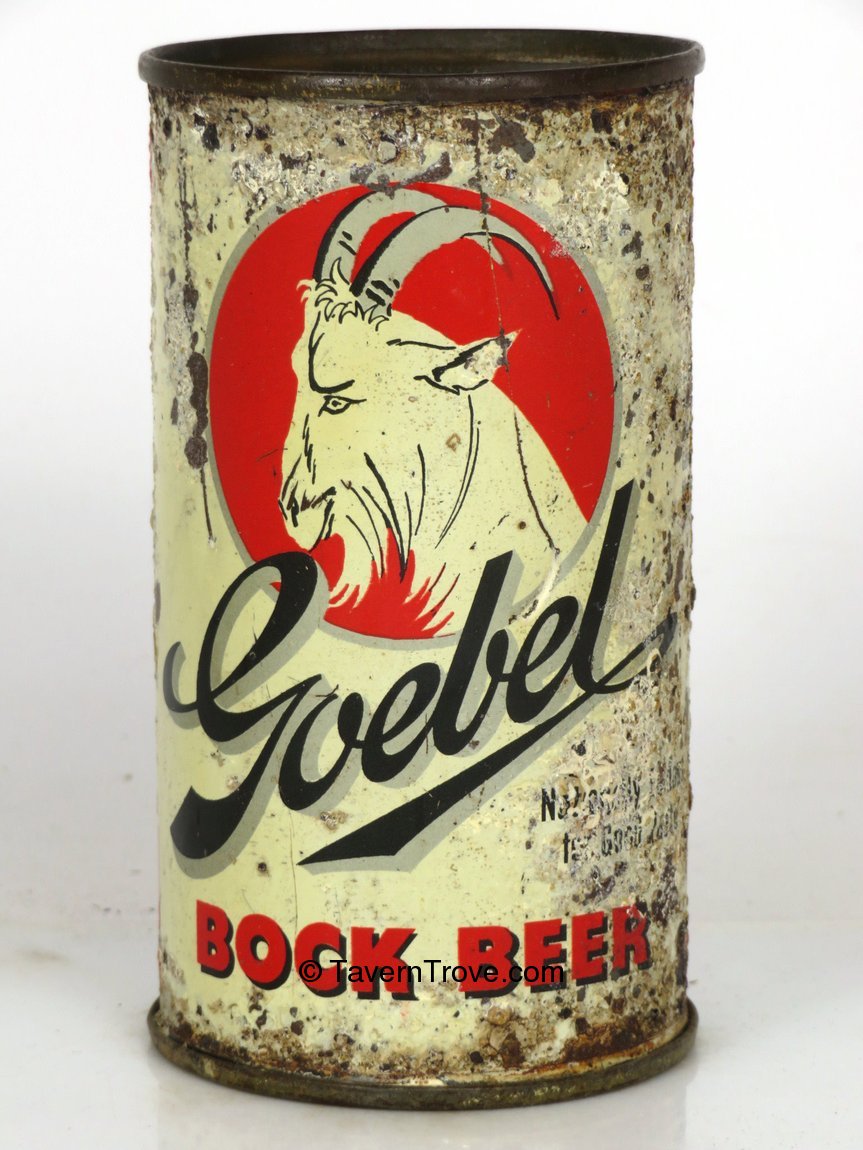 Item #47391 1953 Goebel Bock Beer Flat Top Can 71-13