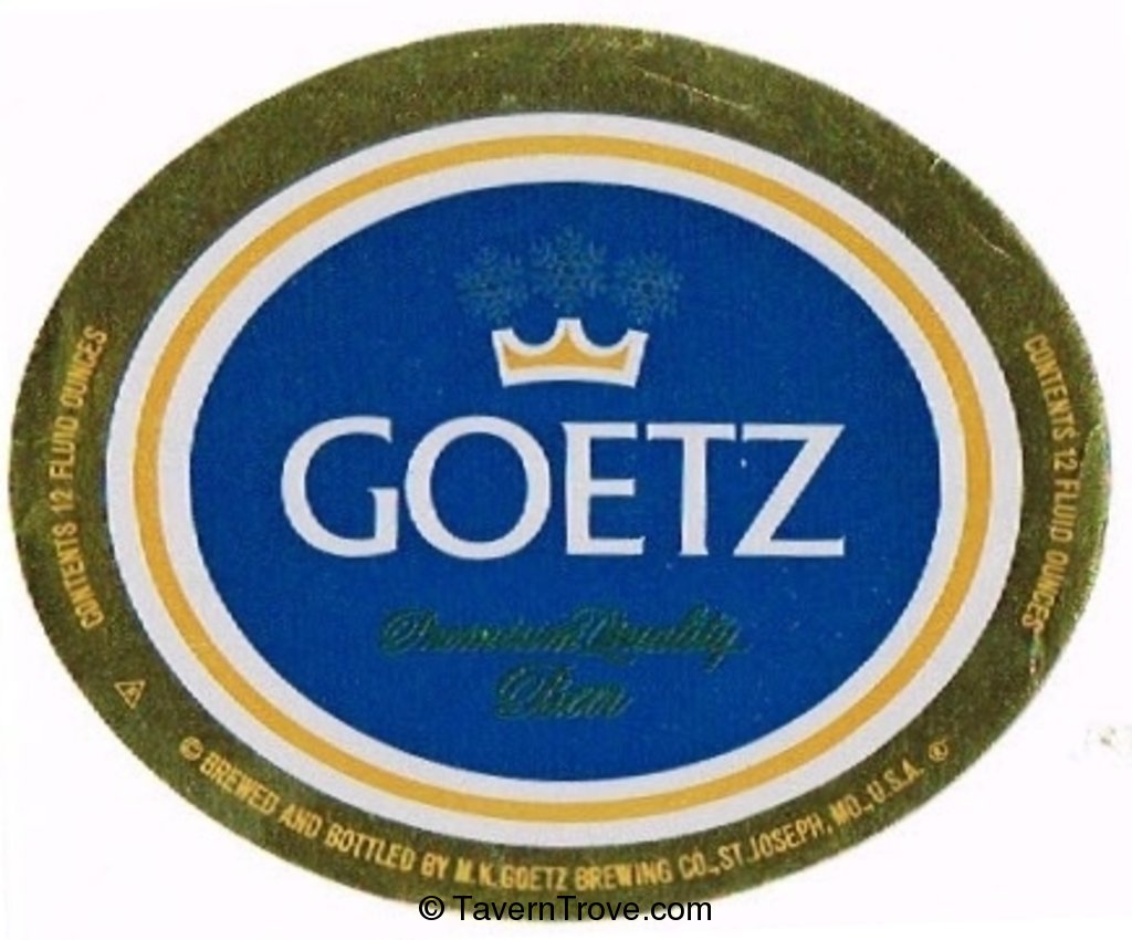 Item #64423 1959 Goetz Beer Label