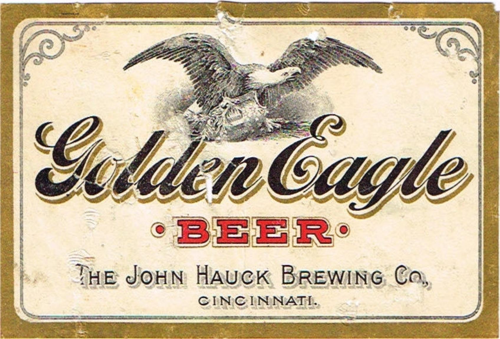 Item #86399 1908 Golden Eagle Beer Label OH25-18V