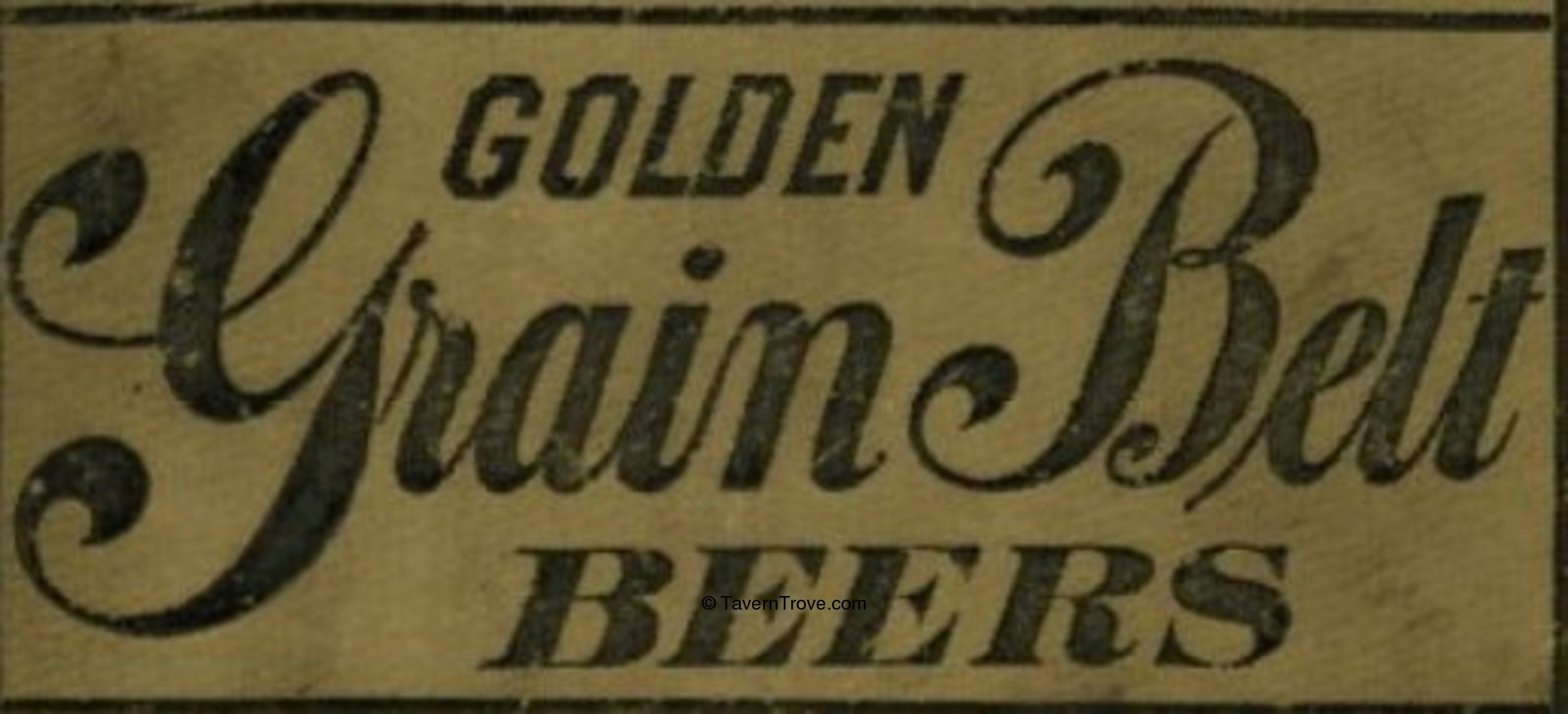 Item #41553 1899 Golden Grain Belt Beers Paper Ad