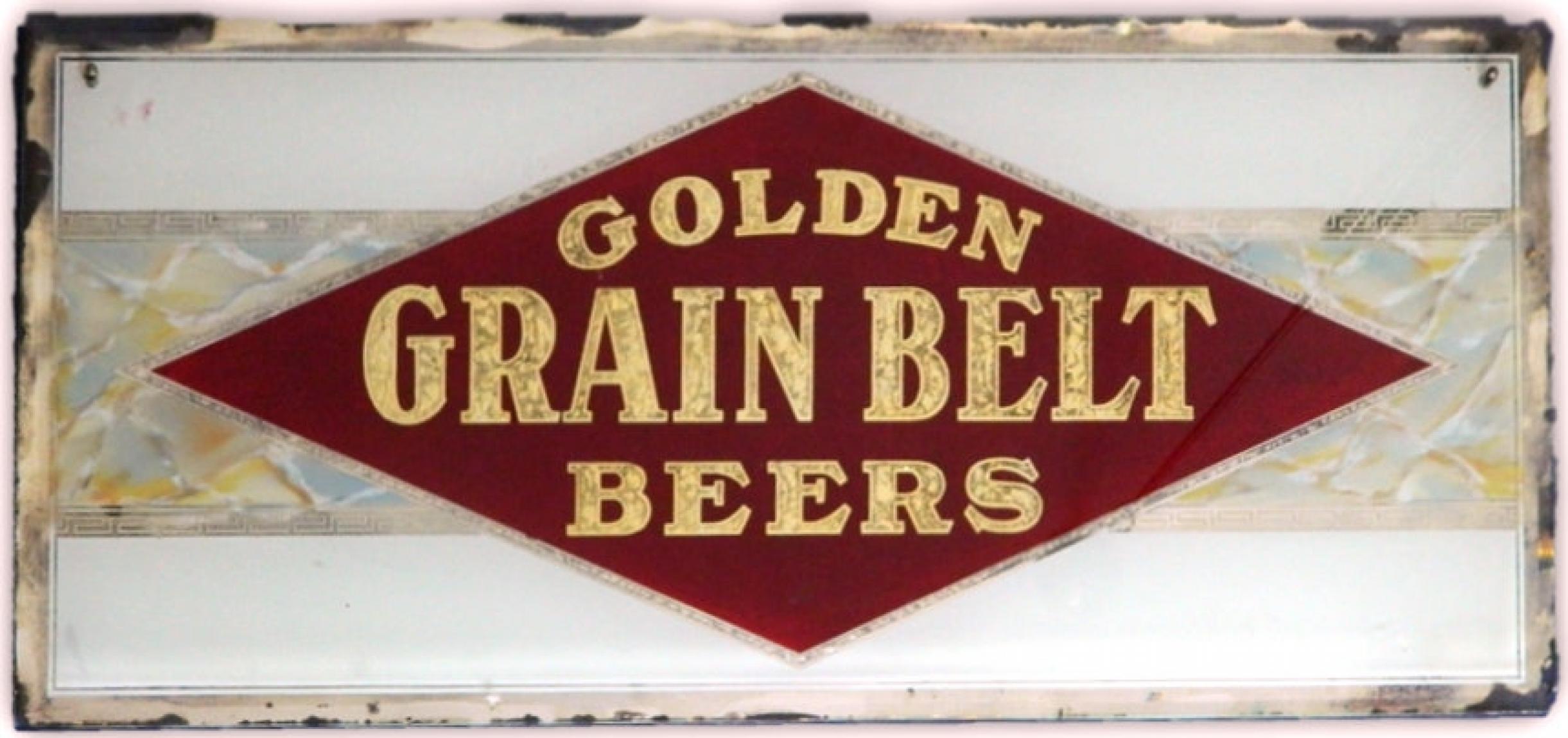 Item #82703 1910 Golden Grain Belt Beers ROG Signs (All Signs, Indoor ...