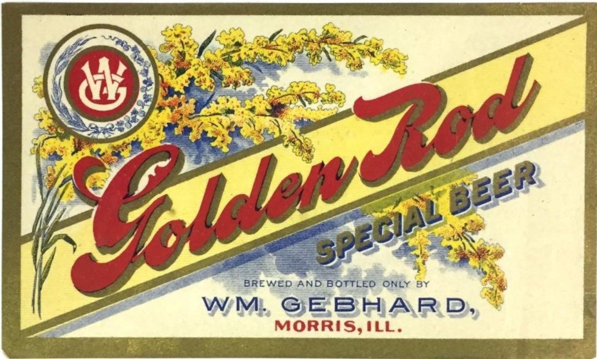 Item #87199 1905 Golden Rod Special Beer Label