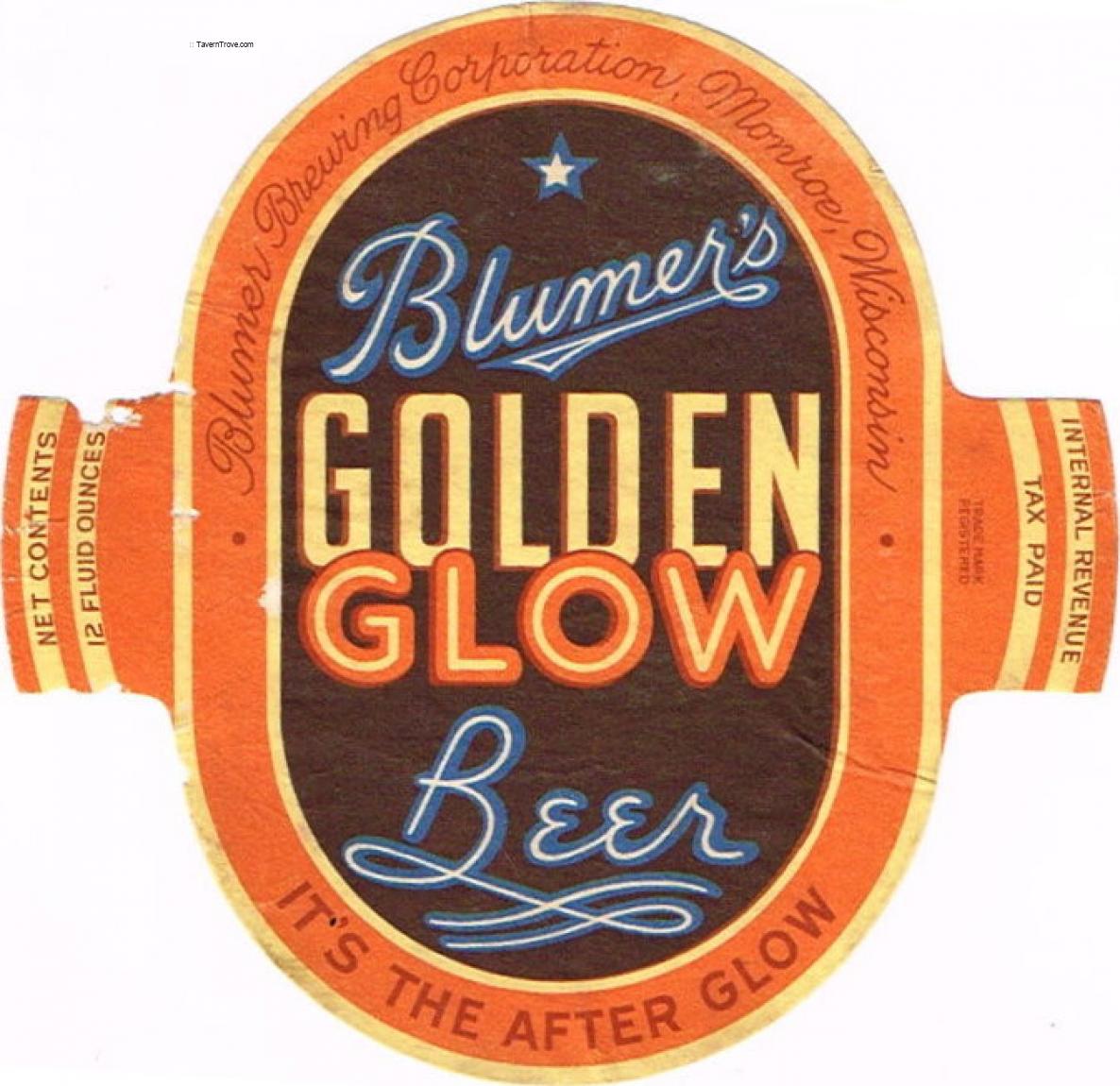 Item #480 1935 Golden Glow Beer Label WI356-22V