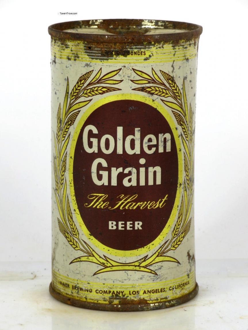 Item #96662 1963 Golden Grain Beer Flat Top Can 73-15.3b
