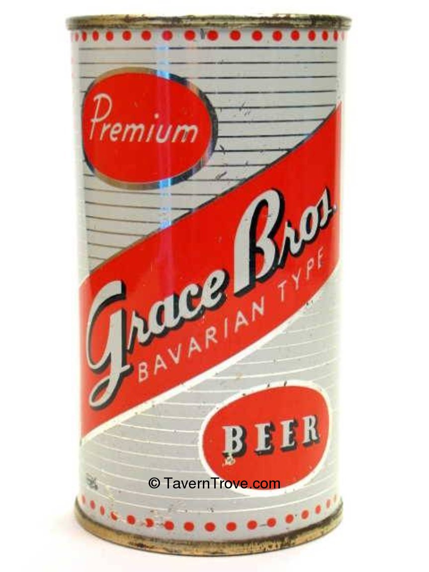 Item #23035 1957 Grace Bros. Bavarian Type Beer Flat Top Can 68-03