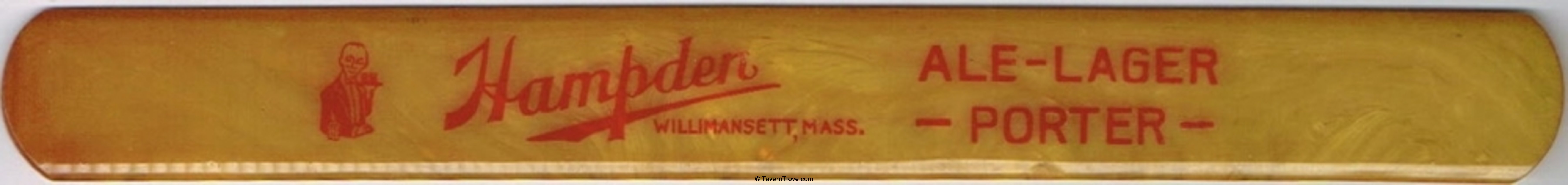 Item #87933 1936 Hampden Ale-Lager-Porter Foam Scraper