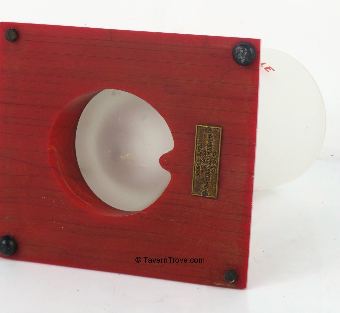 Item #44948 1938 Hanley's Ale foam scraper holder Foam Scraper Holder