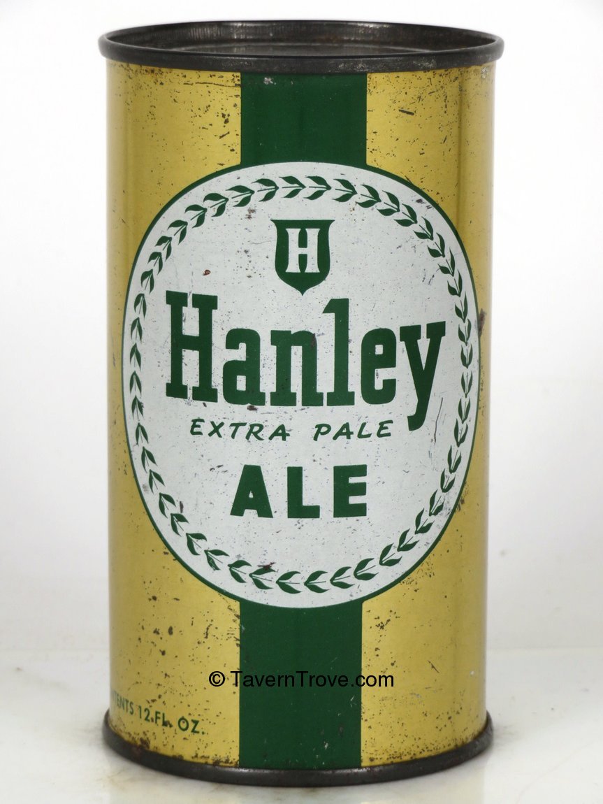 Item #20633 1952 Hanley Extra Pale Ale Bank Flat Top Can 80-04