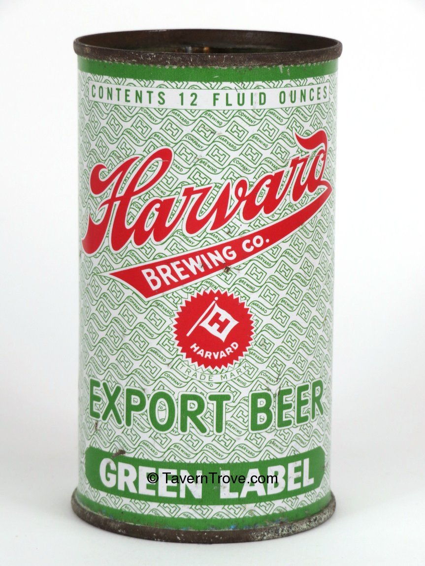 Item #880 1941 Harvard Export Beer Flat Top Can 80-36