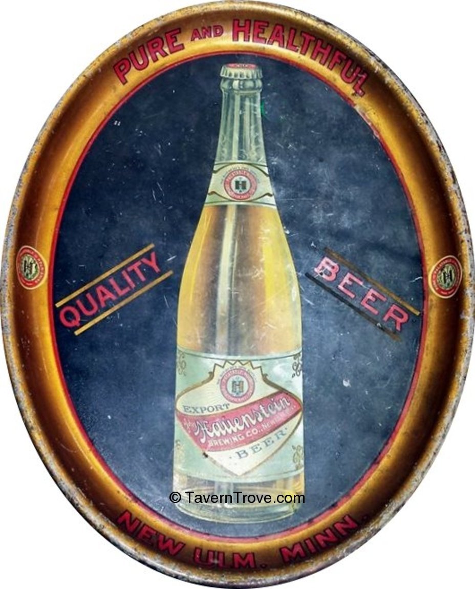 Item #85757 1910 Hauenstein Beer Serving Tray