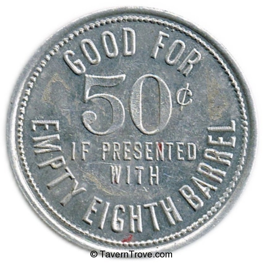 Item #88061 1900 Heger Beer keg deposit token Token