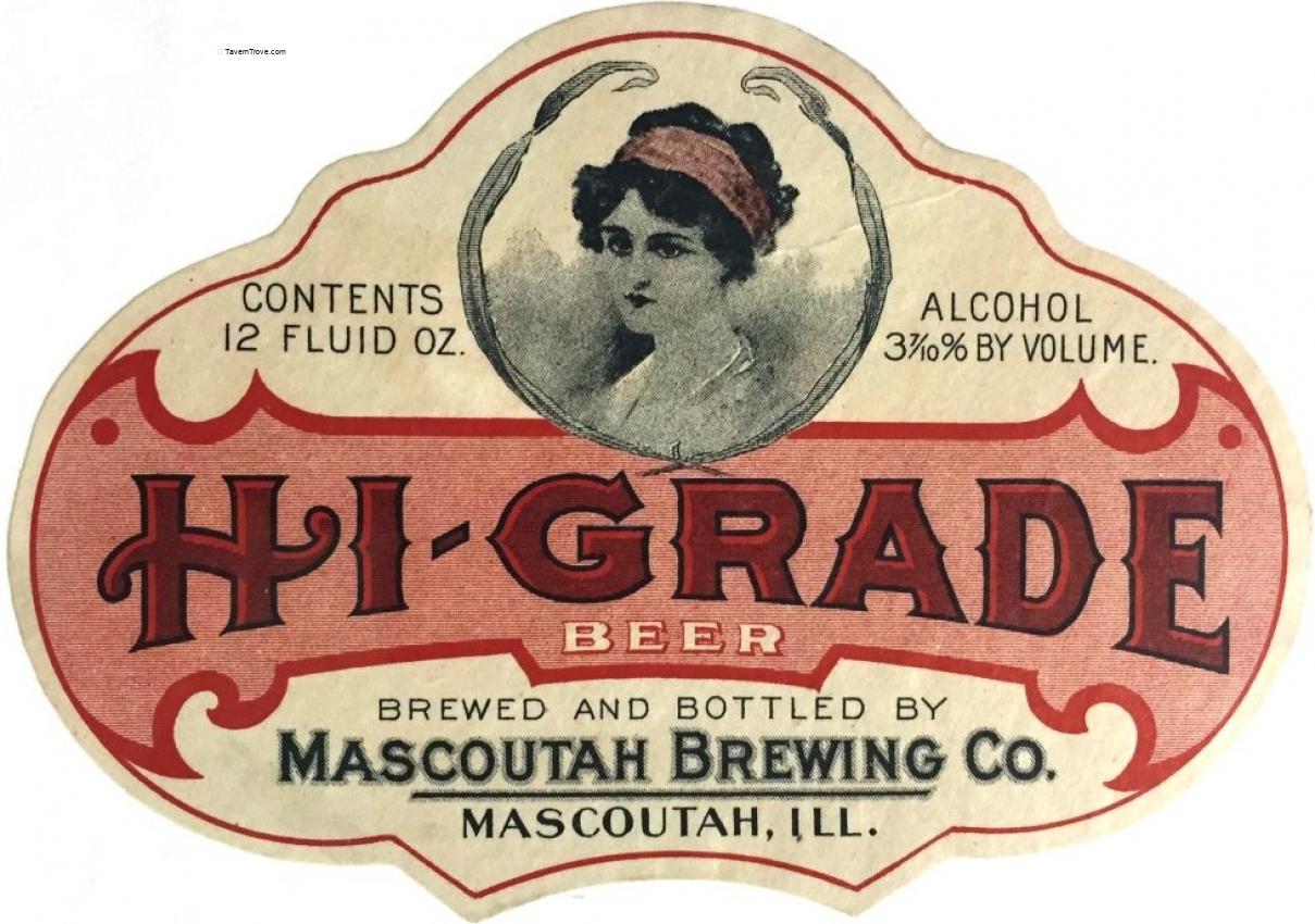 Item #87200 1905 Hi-Grade Beer Label