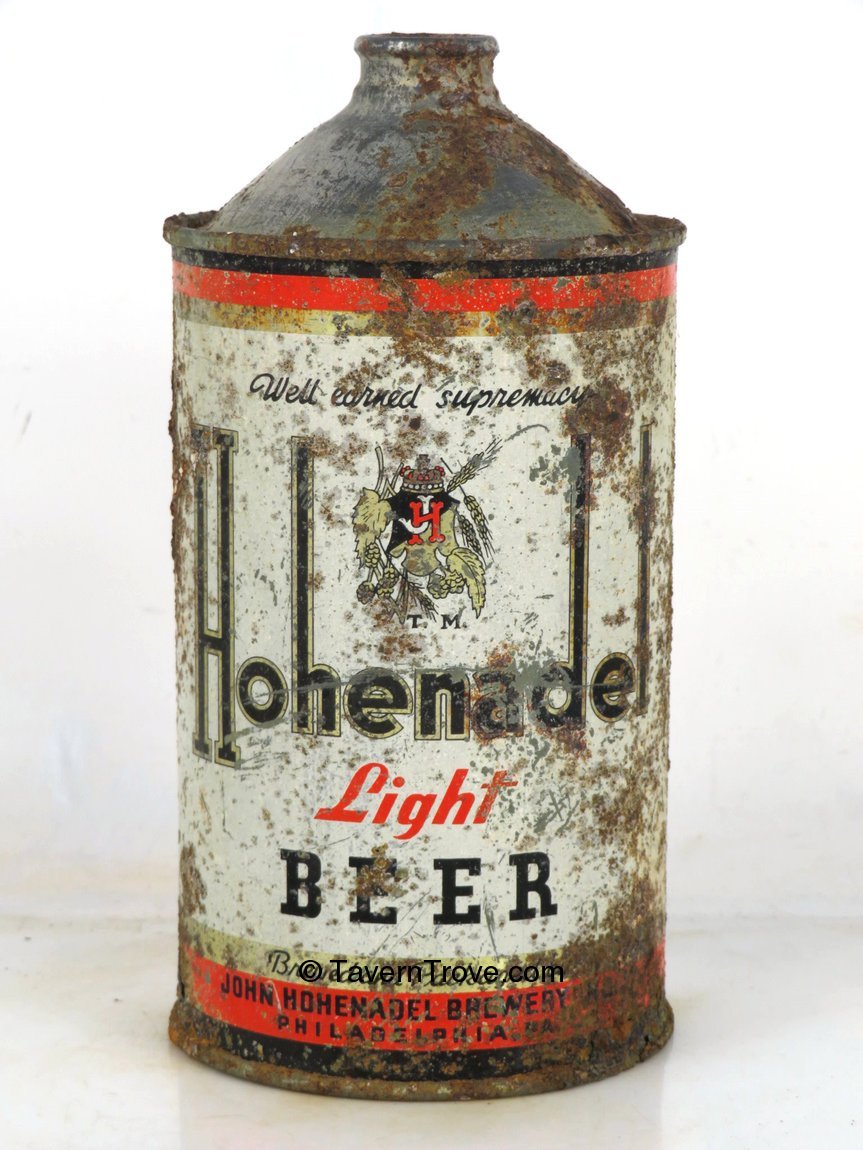 Item #100287 1937 Hohenadel Beer Can 212-04