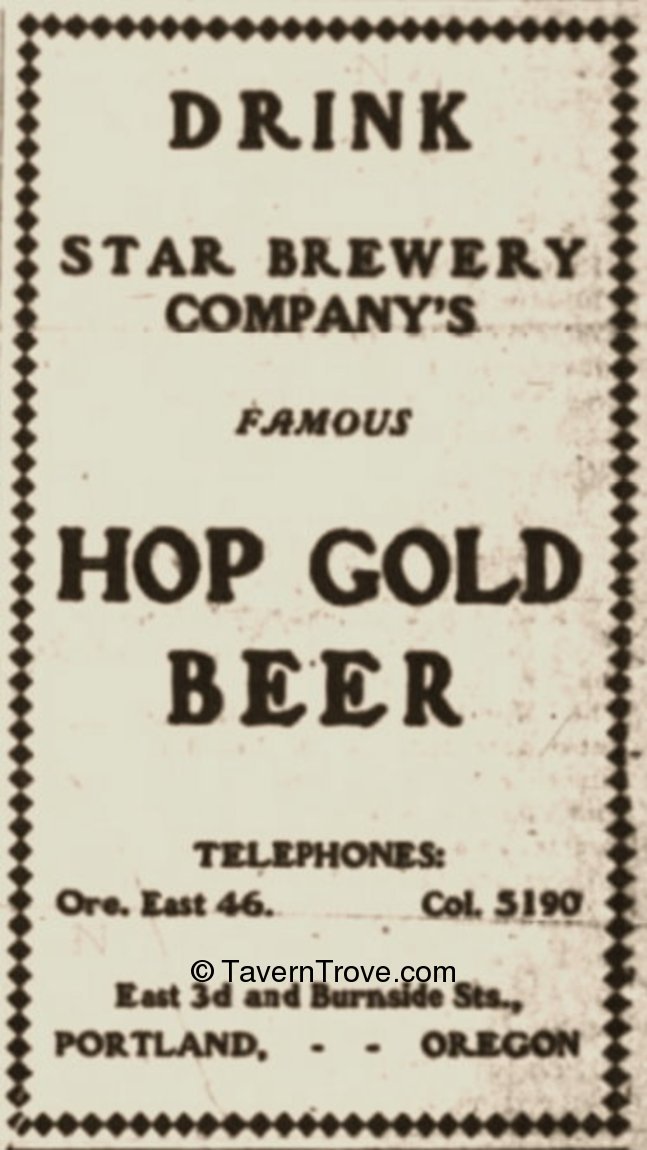 Item #55373 1902 Hop Gold Beer Paper Ad