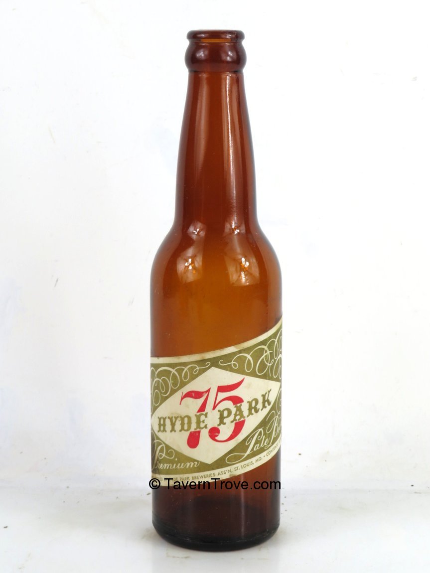 Item #33743 1951 Hyde Park 75 Beer Bottle
