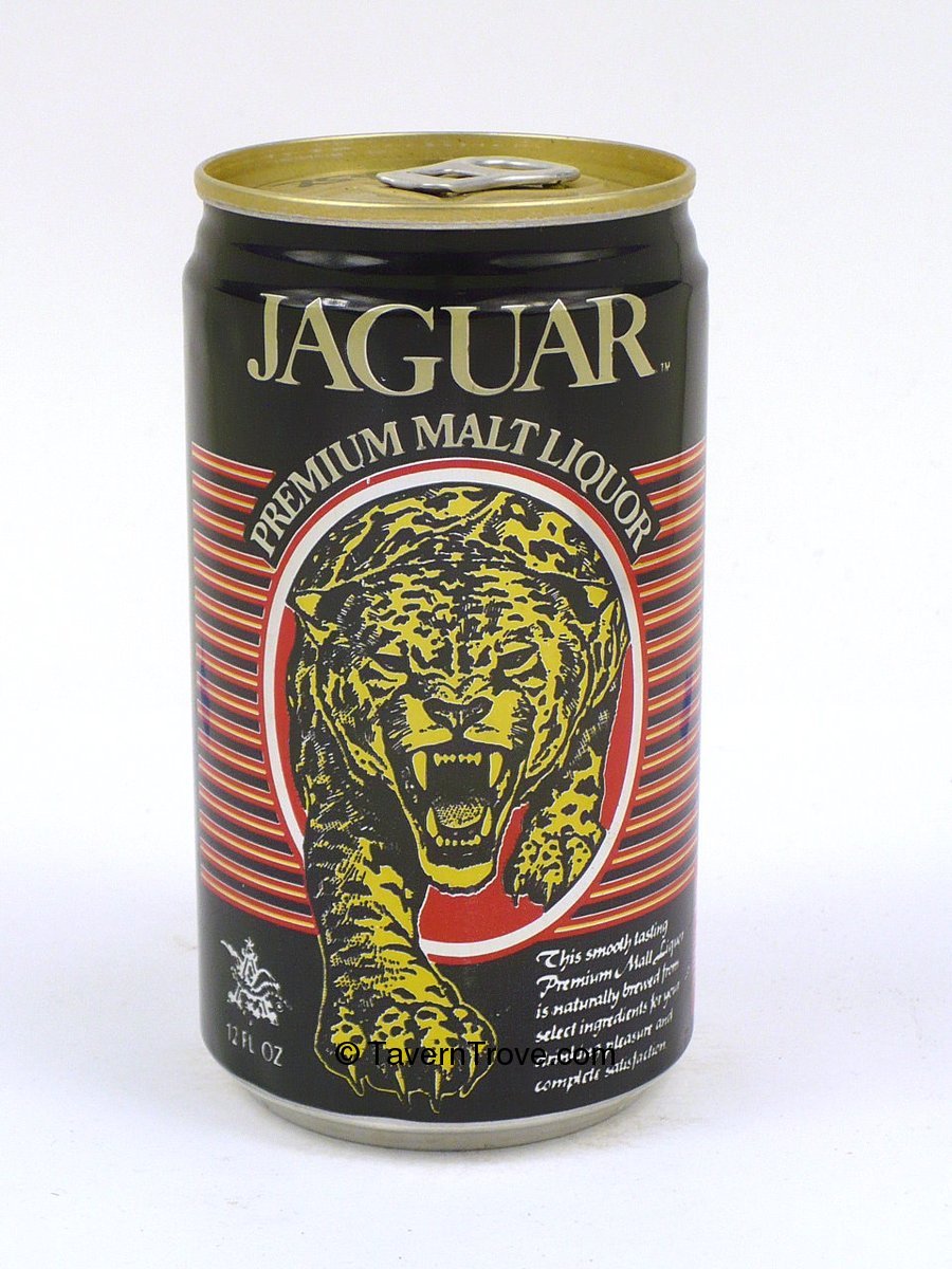 Item #1270 1988 Jaguar Malt Liquor Tab Top Can No Ref.