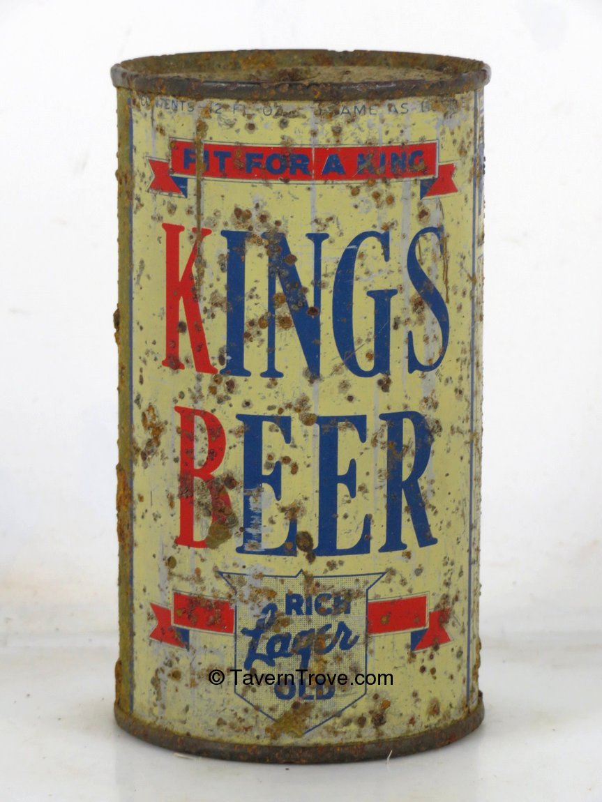 Item #1272 1936 King's Beer Flat Top Can OI-451a
