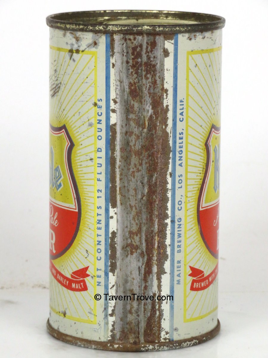 Item #95280 1957 King Cole"Brewed With The Finest Hops And Barley Malt ...