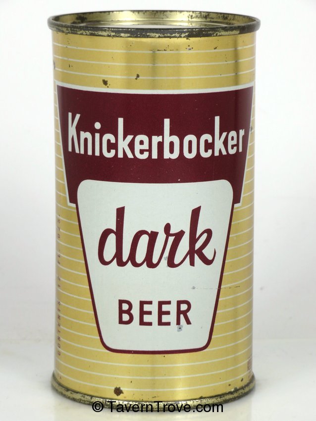 Item #20610 1955 Knickerbocker Dark Beer Flat Top Can 126-37