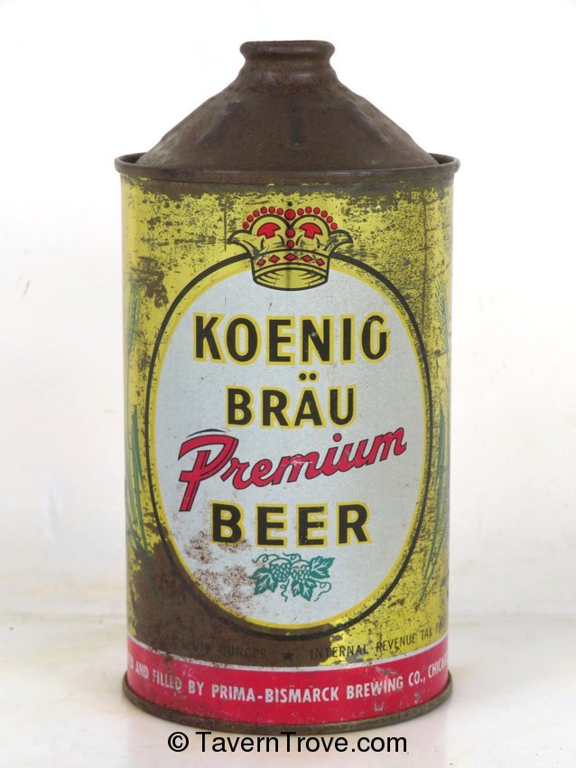Item #100284 1948 Koenig Brau Premium Beer Can 213-04