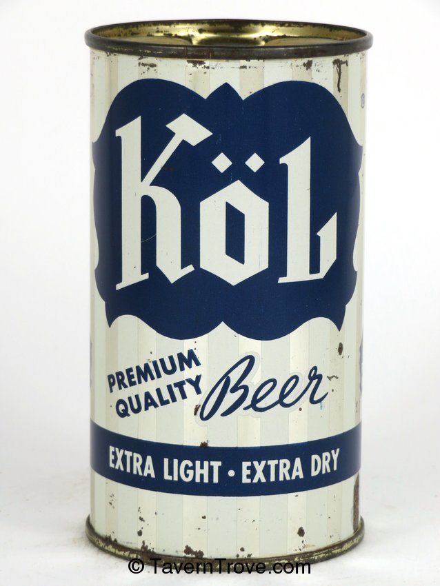 Item #34103 1955 Kol Beer Flat Top Can 88-39