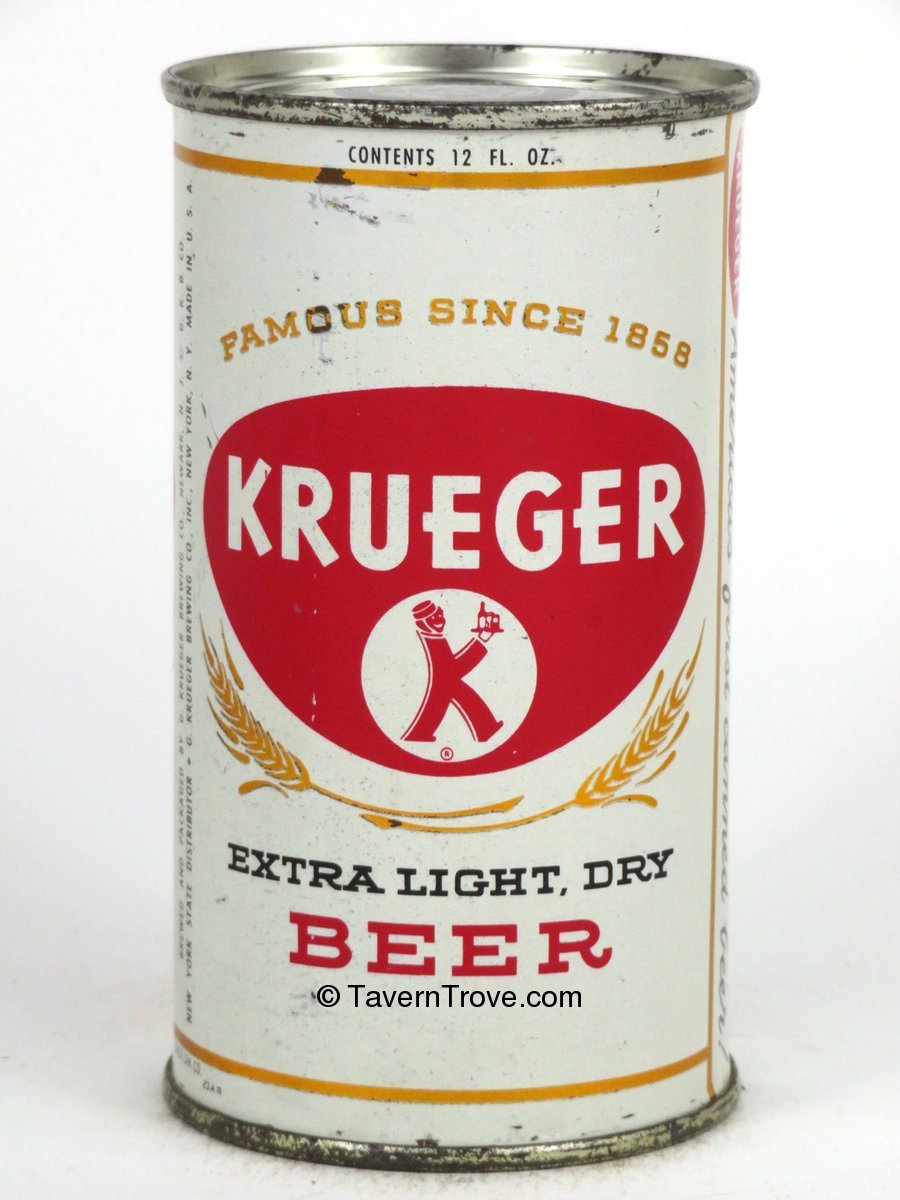 Item #1214 1955 Krueger Beer Flat Top Can 90-20