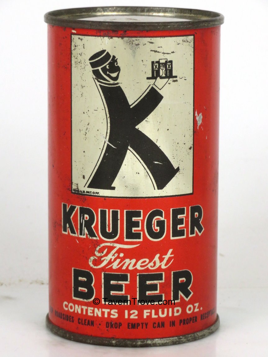 Item #23031 1946 Krueger Finest Beer Flat Top Can 90-11