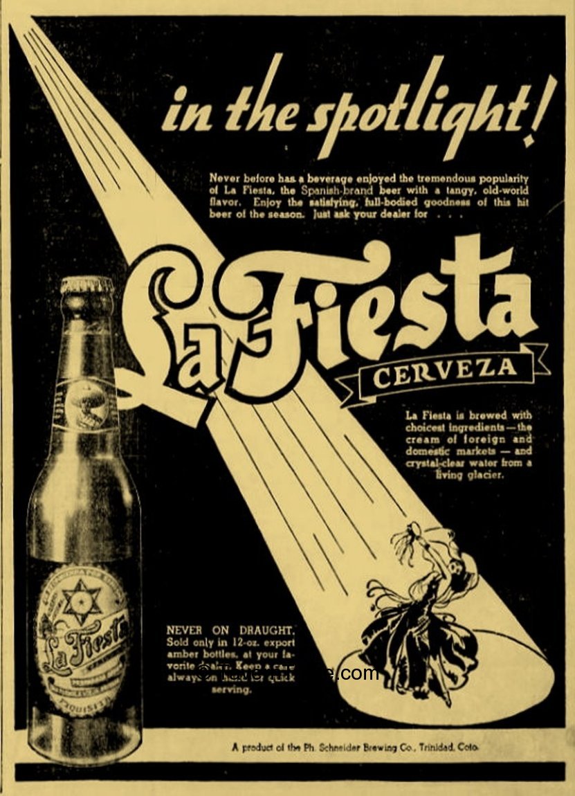 Item #86892 1938 La Fiesta Beer Paper Ad
