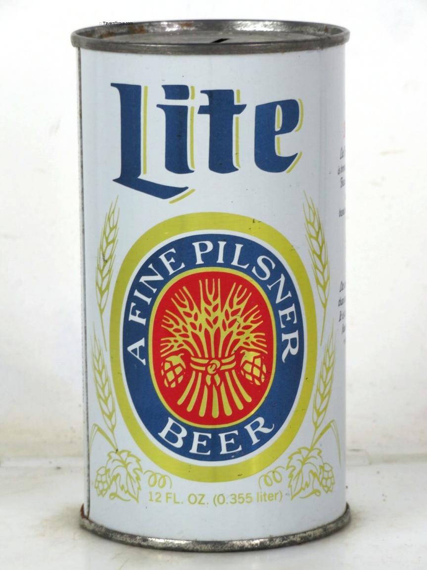 Item #100803 1975 Lite Beer Tab Top Can T88-? Unpictured.